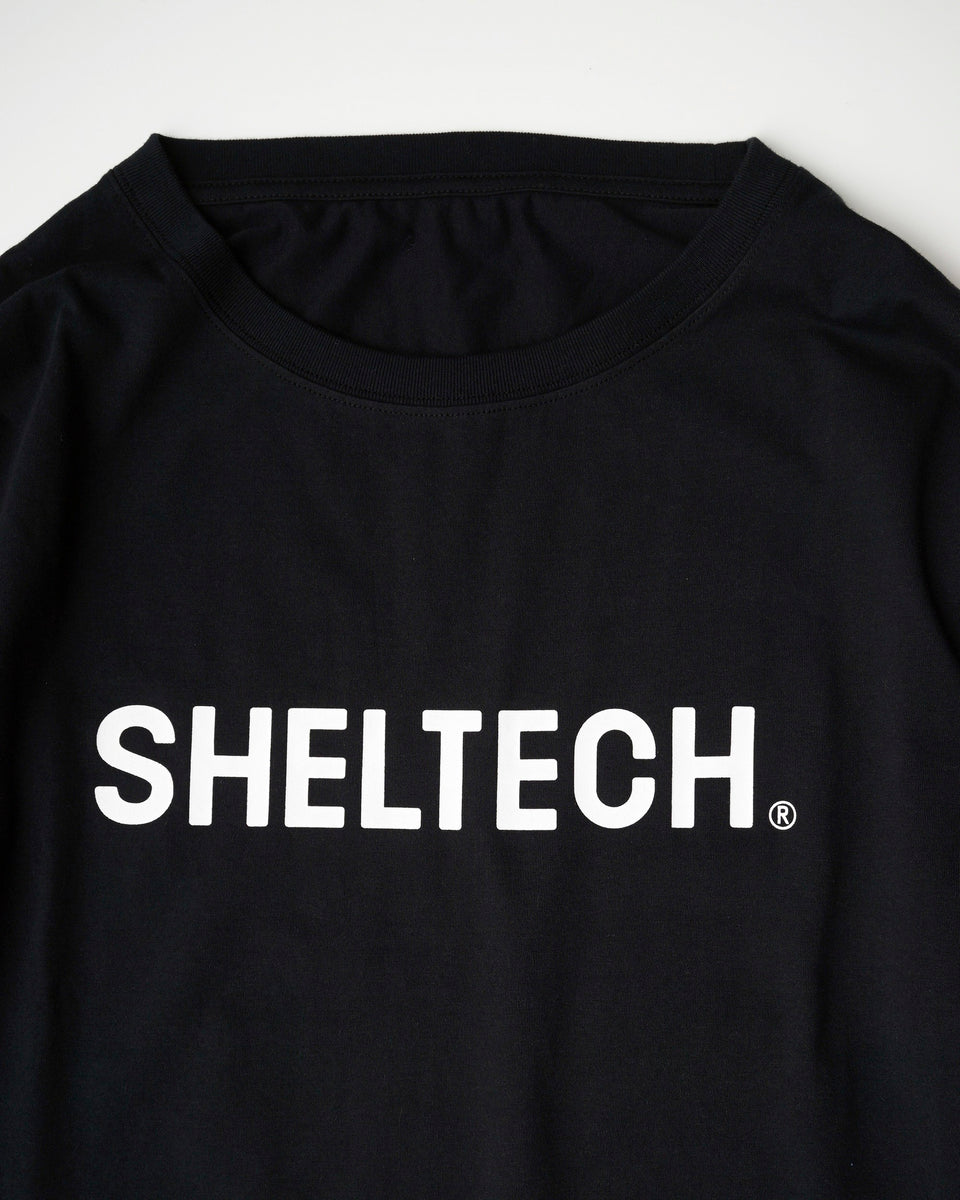 "LOGO" ロングスリーブTシャツ（BLACK） – SHELTECH（シェルテック）公式オンラインストア